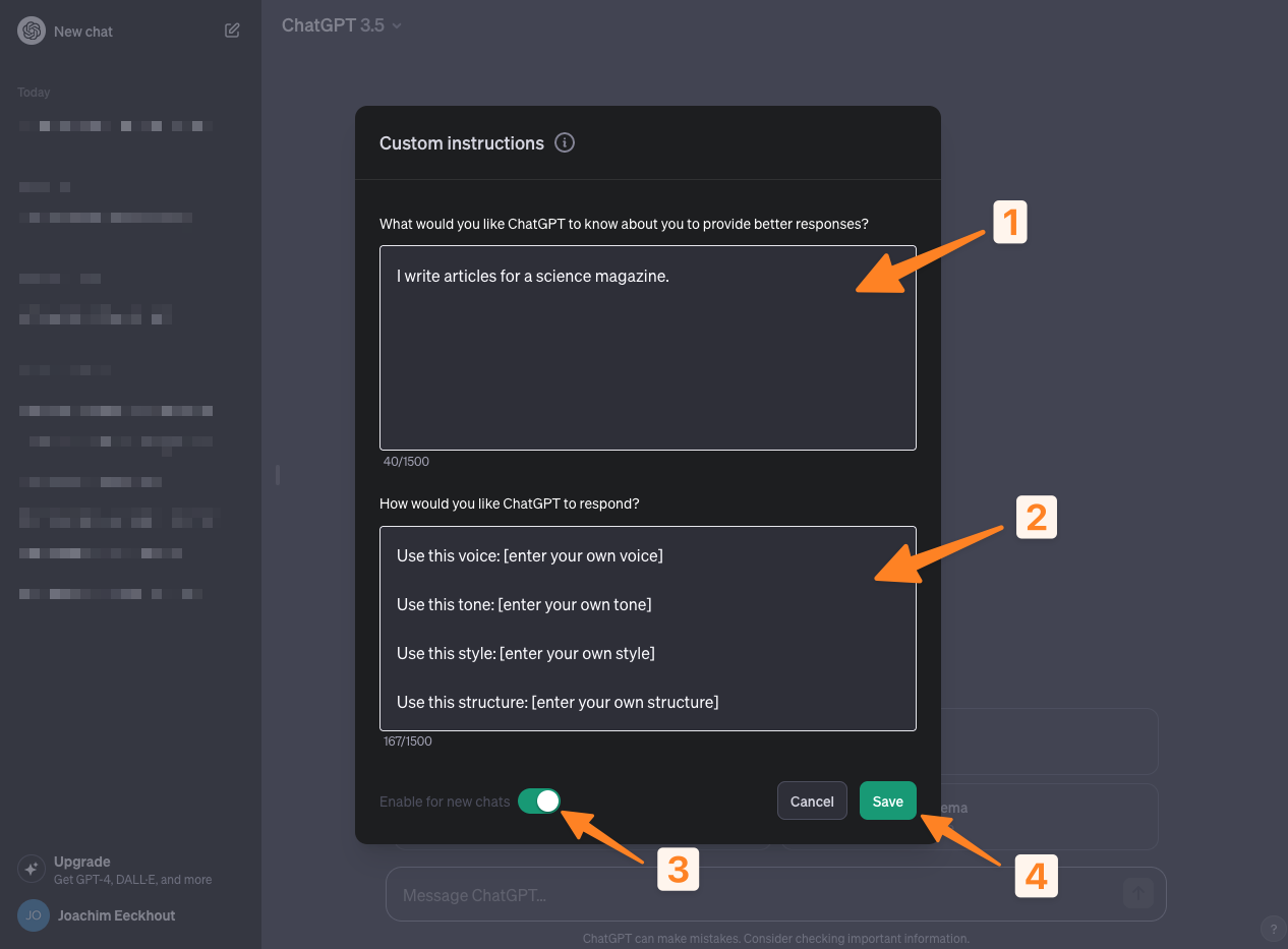 How To Train ChatGPT To Be Your Science Writing Editor